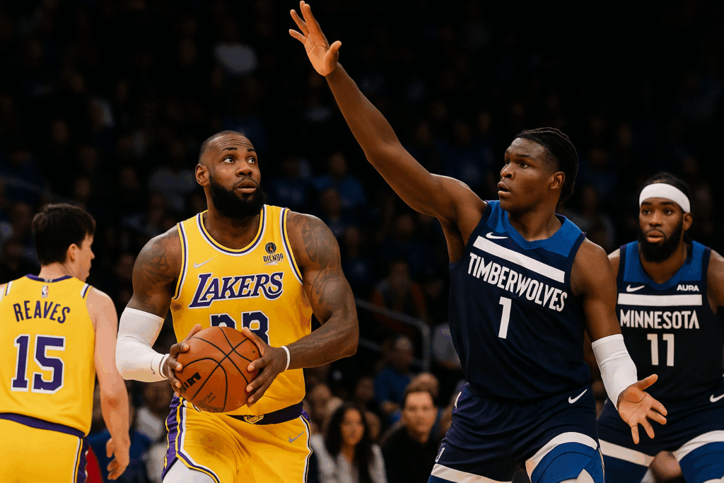 Los Angeles Lakers vs Minnesota Timberwolves – Complete Timeline - gps ...